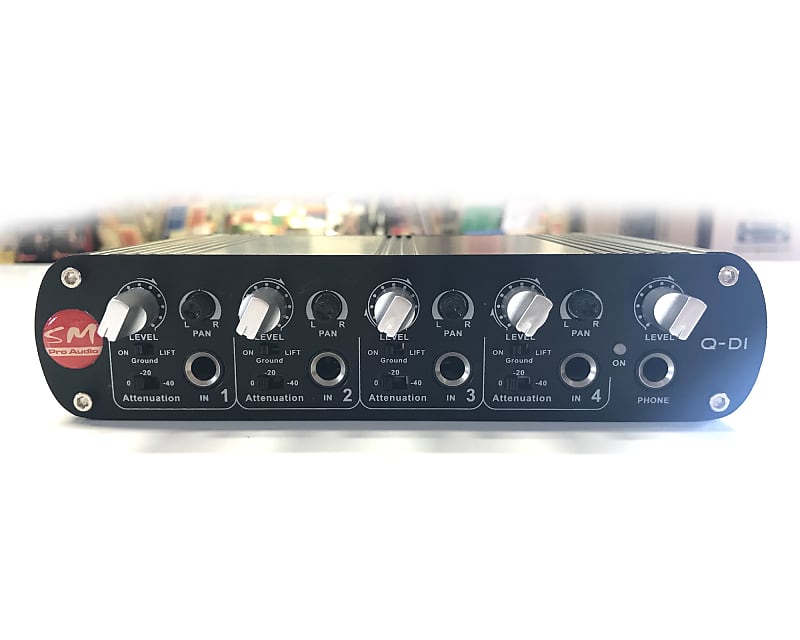 SM Pro Audio SMQ Q-Di 4 Channel | Reverb