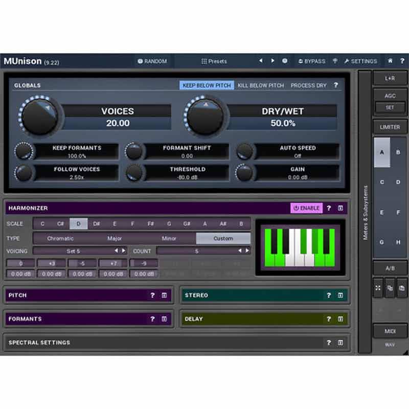 MeldaProduction MUnison Software (Download) | Reverb