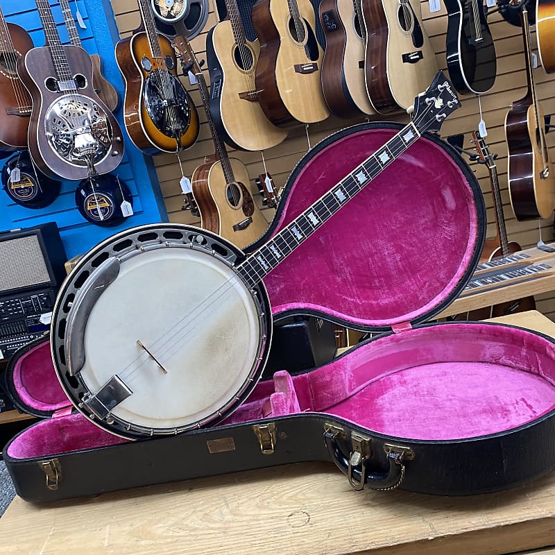 Gibson TB-150 Tenor Banjo 1950's w/ Case | Reverb