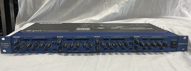 Samson S-4 Gate – 4-Channel Noise Gate for Precision Audio | Reverb