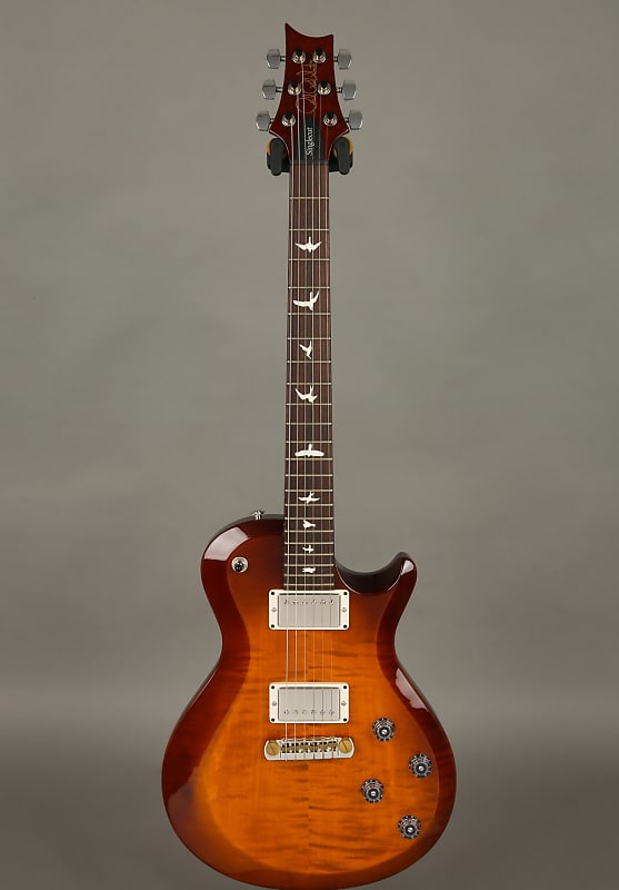 PRS S2 Single Cut Violin Amber Sunburst Figured Maple Top | Reverb UK