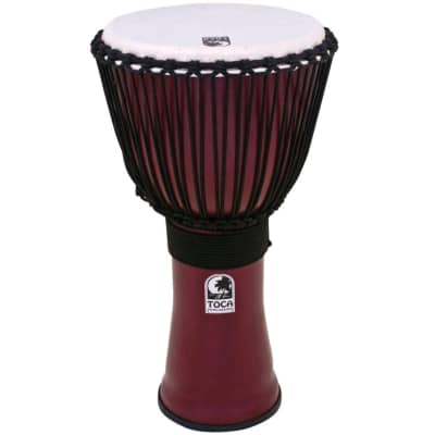 Toca Jamal Mazhar Drum - 12” Red PVC | Reverb
