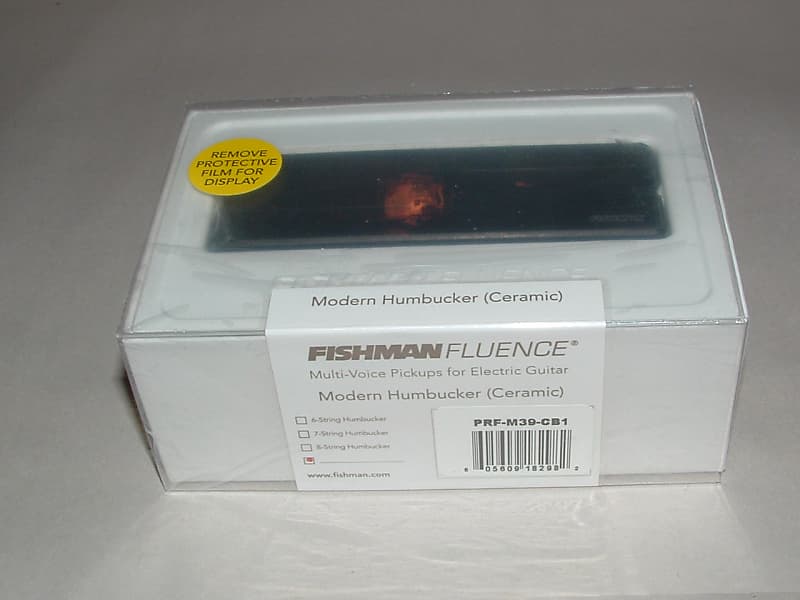 Fishman Fluence PRF-M39-CB1 9 String Modern Humbucker Ceramic | Reverb