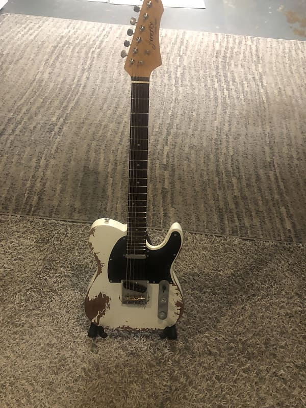 Firefly Telecaster relic - White | Reverb