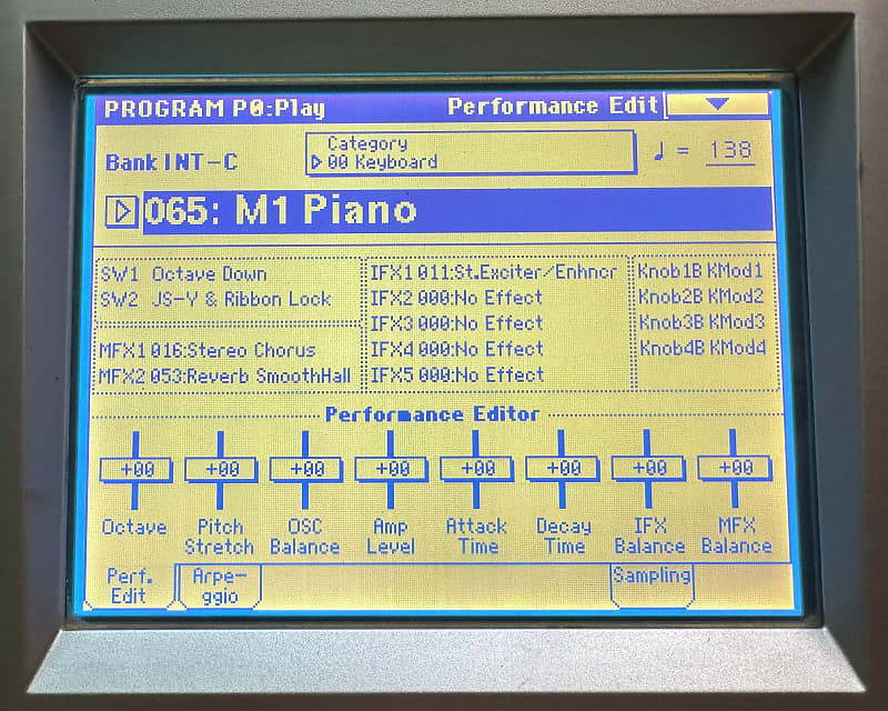 Korg Triton Classic/Studio,Trinity LCD Display with Touch | Reverb