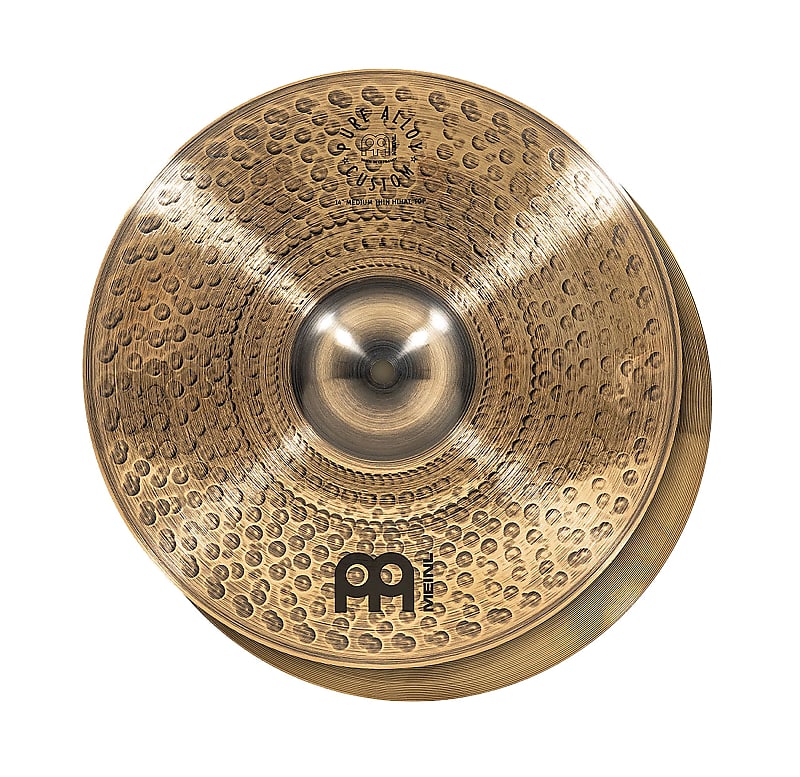 MEINL - CHARLESTON MEINL 14" PURE ALLOY CUSTOM | Reverb