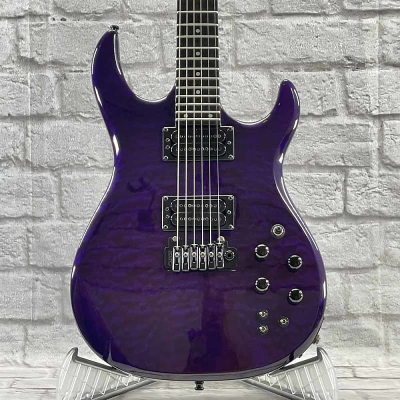 Used: Carvin DC400 Electric Guitar - Purple | Reverb