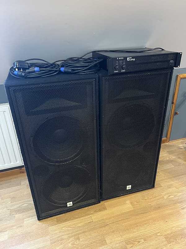 1000 watt PA system - the box 252/E800 | Reverb UK