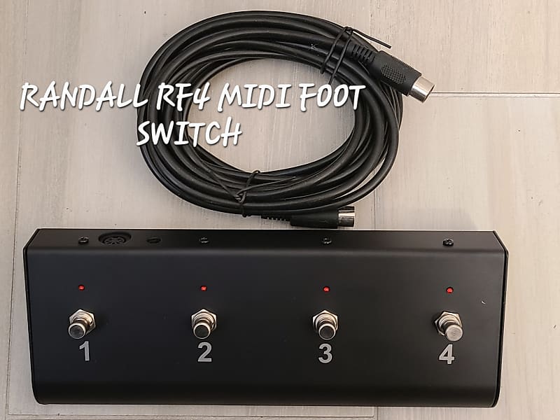 RANDALL RF4 MIDI FOOT SWITCH | Reverb