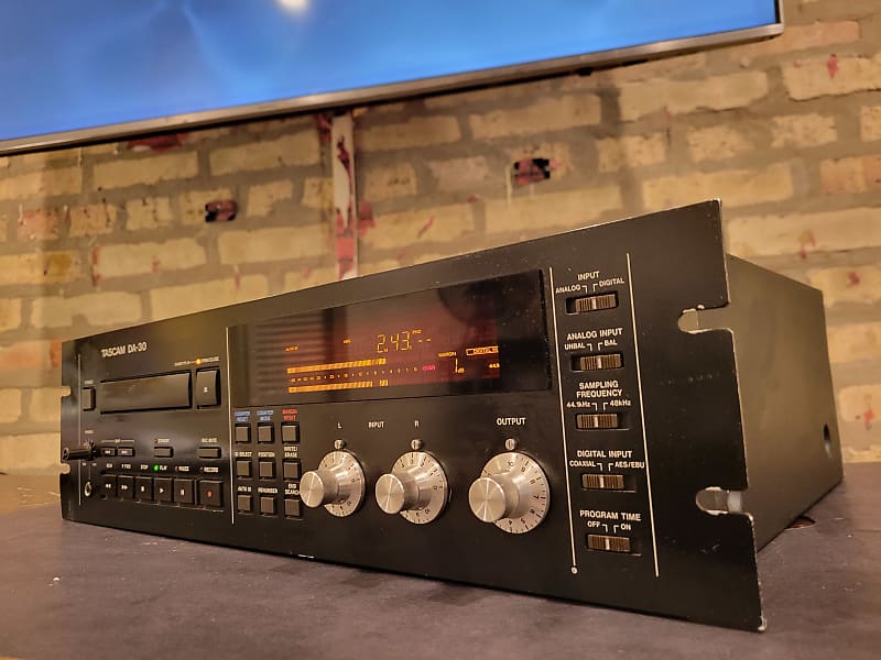 Tascam DA30 professional DAT deck, refurbished l | Reverb