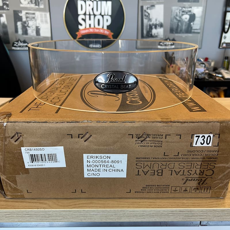 Pearl Crystal Beat Clear Snare Insert for Free | Reverb Canada