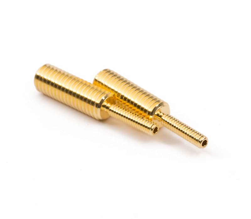 Tone Ninja Class-A Metric ABR1 Bridge adapter (2), Gold, USA | Reverb