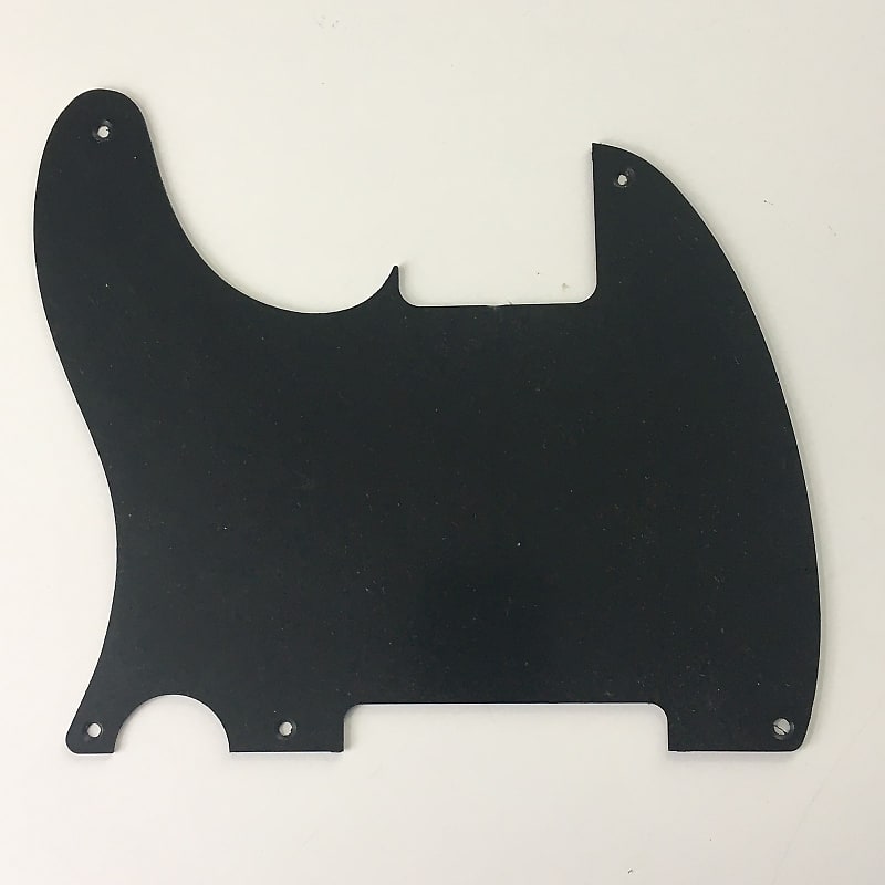 Fender Lefty Esquire Pickguard Medium Relic Black Left Handed | Reverb