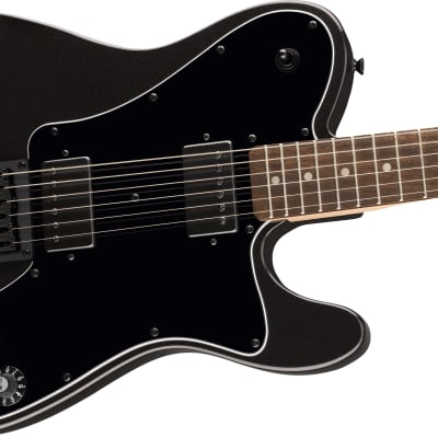 Fender Squier Affinity Telecaster Deluxe - Black metallic | Reverb UK