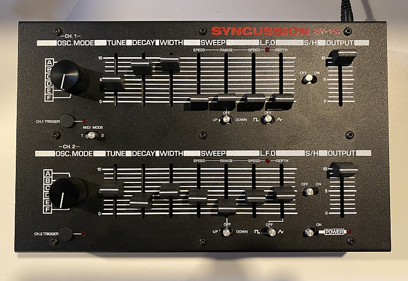 PsyCo X Syncussion SY-1M Drum Synthesizer 2021 ( full build | Reverb