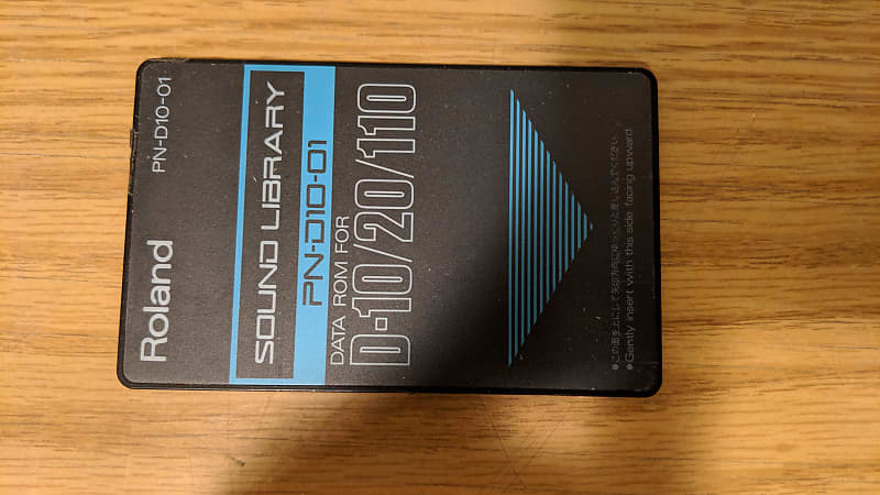 Roland D10 D20 D110 Rom Card PN-D10-01 Sound Library - Unique | Reverb