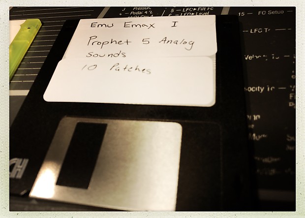 Emu Emax 1 floppy disk w/ OS | Reverb