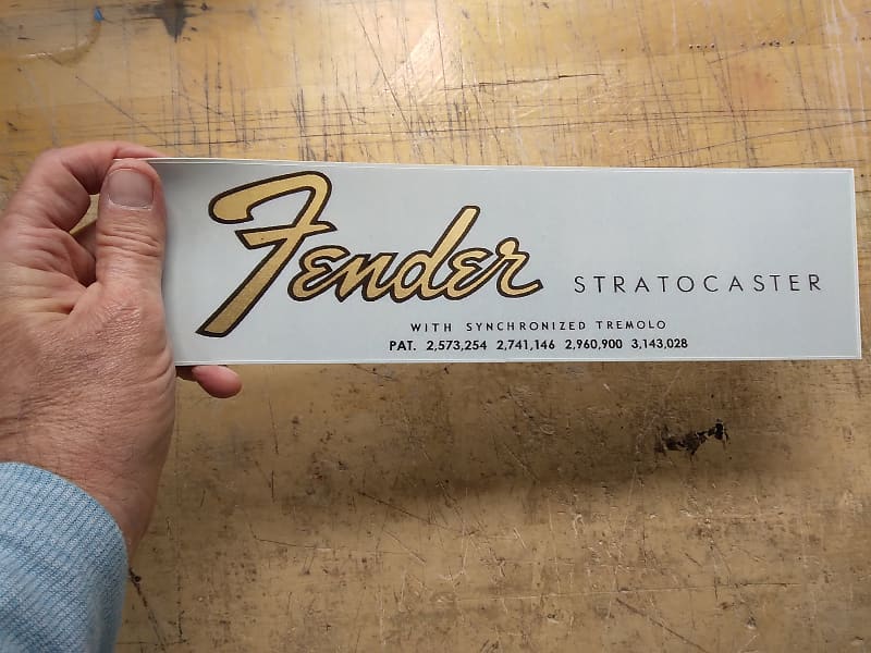 Fender Stratocaster Bumper Sticker | Reverb