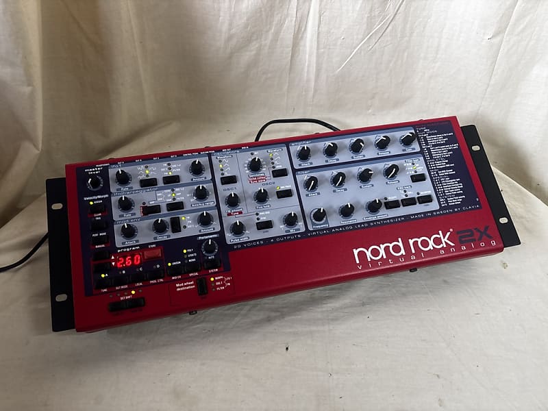 Nord Rack 2X Rackmount Virtual Analog Synthesizer | Reverb