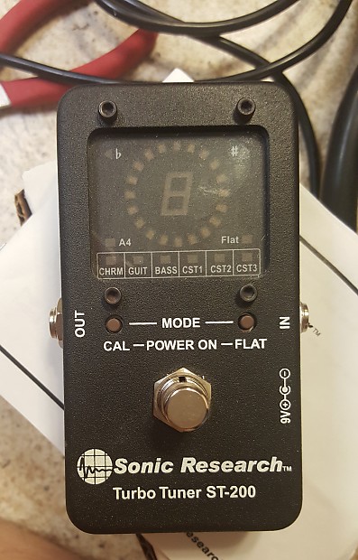 Sonic Research Turbo-Tuner St-200 | Reverb
