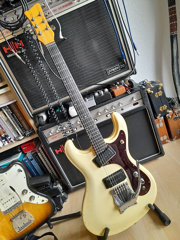 Vintage 1960s Morales Mosrite Ventures copy & HSC | Reverb Sweden