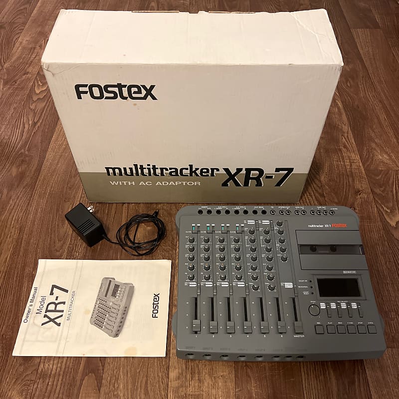 Fostex XR7 Multitracker Cassette Home Recorder | Reverb