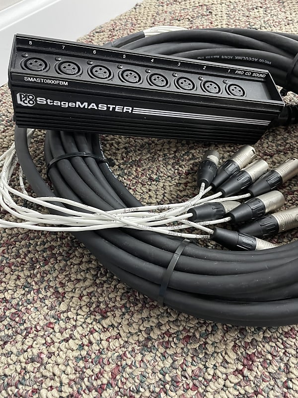 ProCo 30ft XLR Stage Snake | Reverb