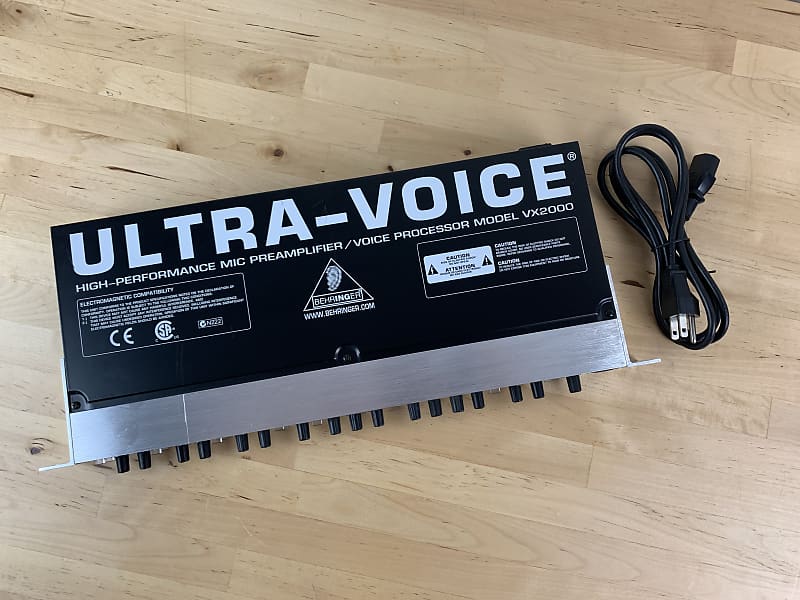 Behringer Ultra-Voice VX2000 Voice Processor Channel Strip | Reverb