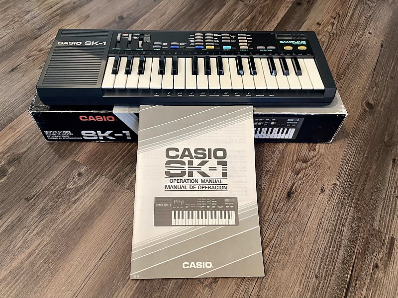 Casio SK-1 - 1985 Classic 8bit Sampler & Keyboard | Reverb