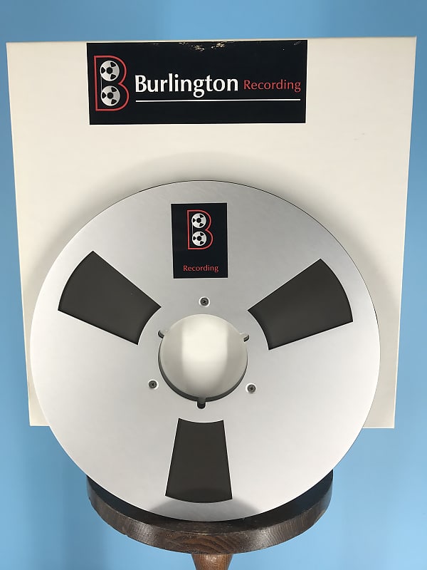 Burlington Recording 1/2" x 3600' Longer Length MASTER Reel | Reverb