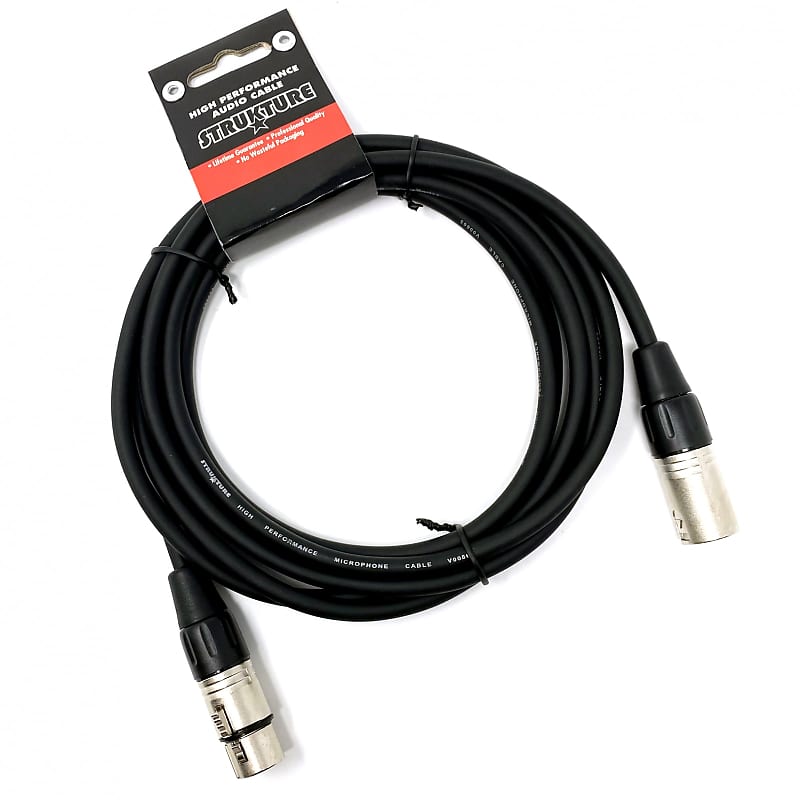 Stukture SMC10 10Ft' XLR Cable | Reverb