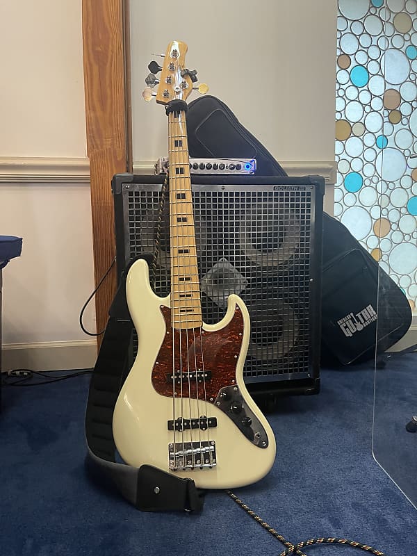 Tagima TJB 5 Mid 2021 - White | Reverb