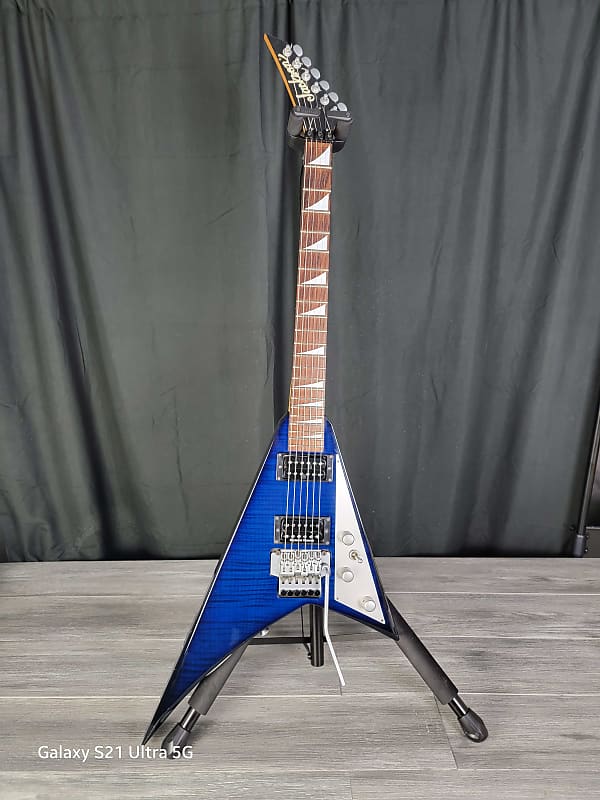 1998 RARE Jackson RR3R MIJ - Blue/black | Reverb