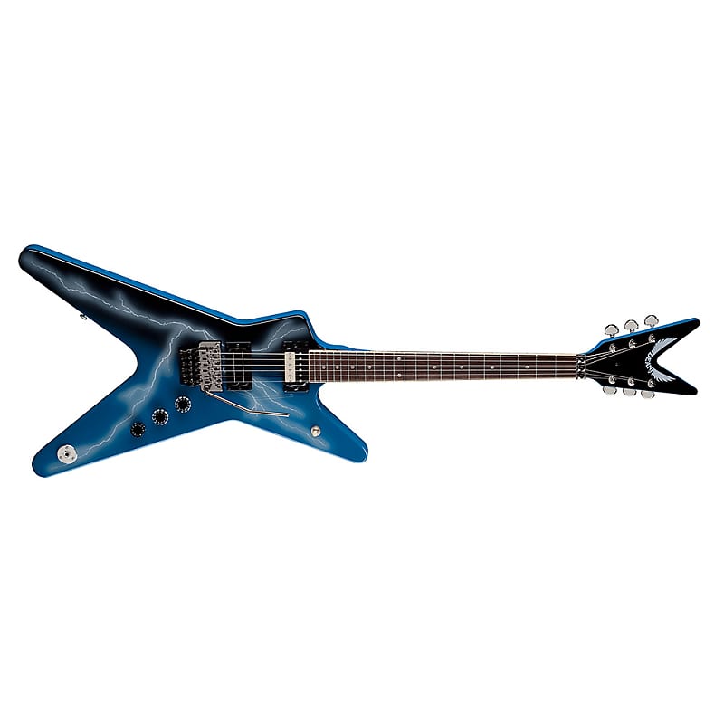 Dean Dimebag Dean from Hell CFH Lightning Bolt Graphic | Reverb