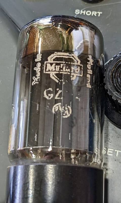 Used Mullard GZ34 / 5AR4 Rectifier Tube. Made in Holland. | Reverb