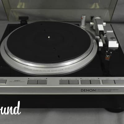 Denon DP-47F Direct Drive Fully Automatic Turntable in Very | Reverb