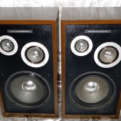 Marantz 30/300 3 Way Speakers-EC-8 Ohms-Chrome Dust cap | Reverb