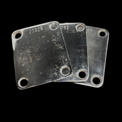 Vintage Style Neck Plate with 50's Serial Number | Reverb Deutschland