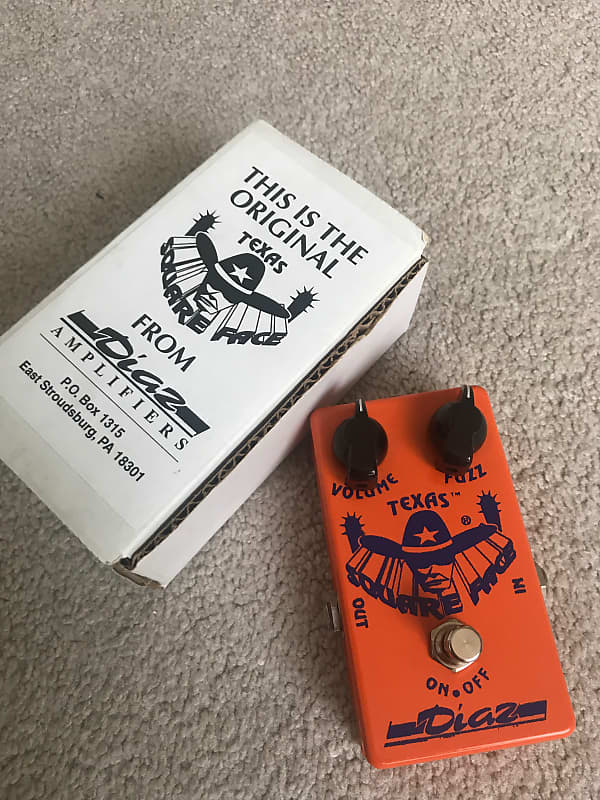 Diaz Texas Square Face - SRV style Fuzz | Reverb