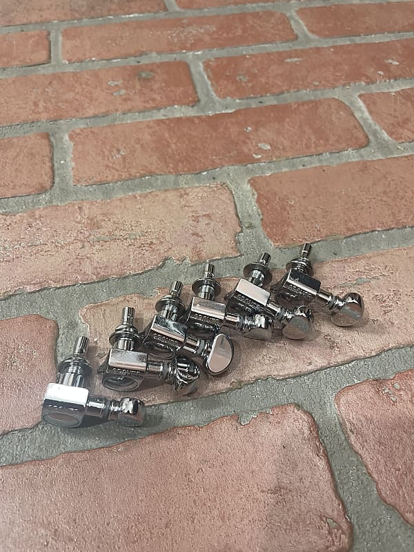Grover 6 in line self locking tuners | Reverb