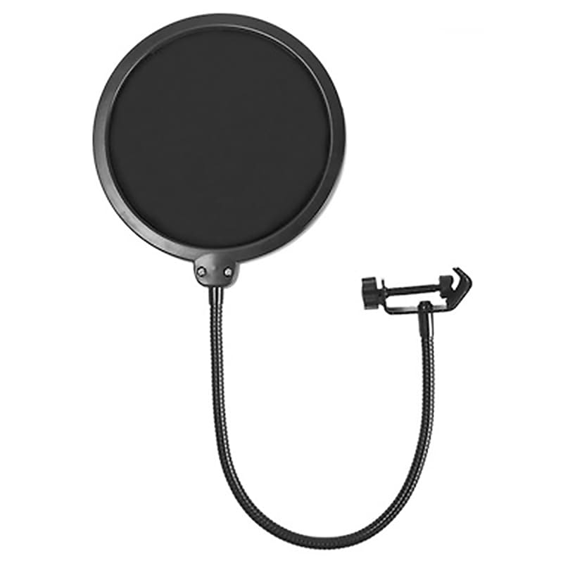 5Core Microphone Pop Filter 360 Degree Gooseneck Clip 6 Inch | Reverb