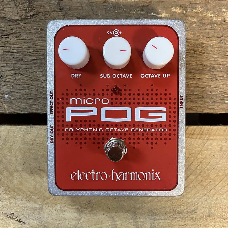 Electro-Harmonix Micro POG Polyphonic Octave Generator | Reverb