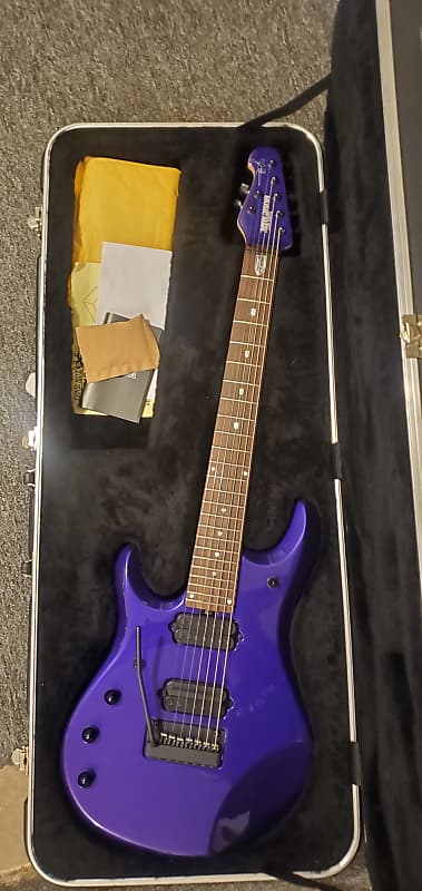 Ernie Ball Music Man Left Handed John Petrucci JP7 w/ Piezo 7 | Reverb