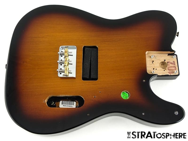 Fender Noventa Telecaster Tele BODY +HARDWARE Guitar Parts | Reverb