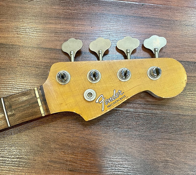1966 Vintage Fender Precision Bass Neck | Reverb