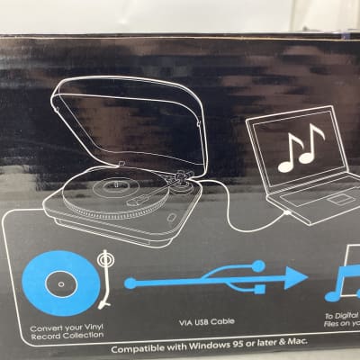 Innovative Technology ITUT400 USB Turntable Record Player | Reverb