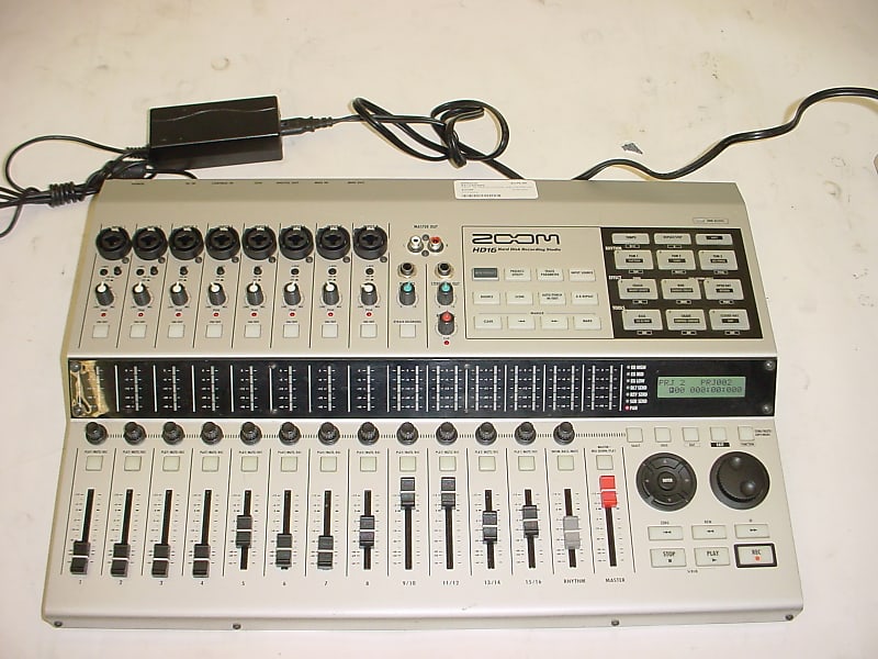 Zoom HD16 Hard Disk 16-Track Digital Recording Studio | Reverb