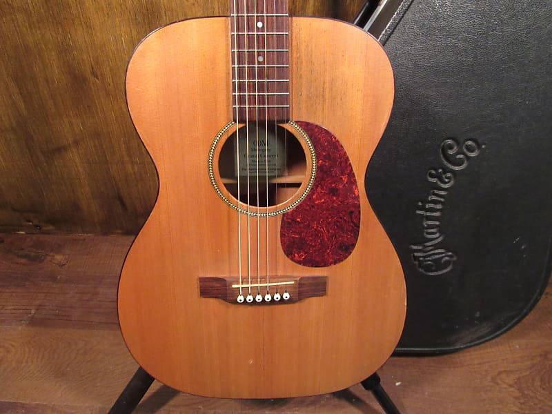 2001 Martin 00m Mahogany Grand Concert Acoustic Electric | Reverb