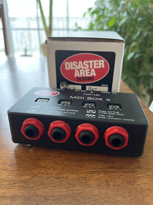 Disaster Area Designs MIDI Box 4 2023 - Black | Reverb