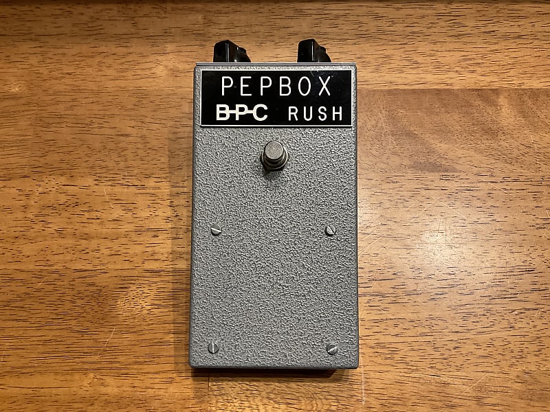 British Pedal Company Rush Pep Box Fuzz | Reverb